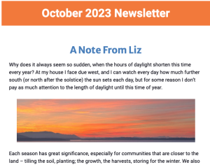 North Sound ACH Newsletter