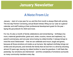 North Sound ACH Newsletter